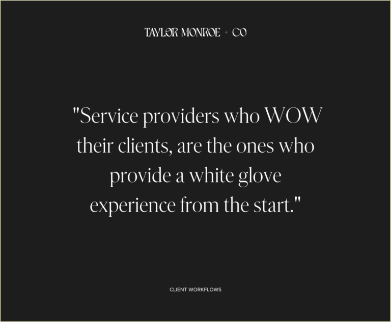 Create an Amazing Client Workflow in Just 5 Easy Steps | Taylor Monroe + Co